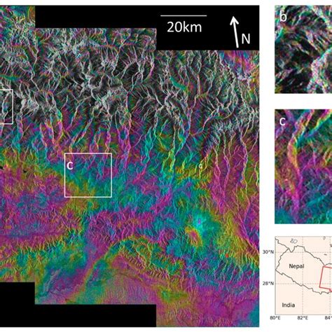 A Sentinel 1 Interferogram Produced Using Licsar [33] For A Pre Event Download Scientific
