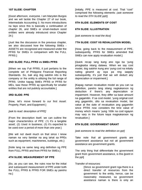 ia3 c27 report script pdf depreciation corporations