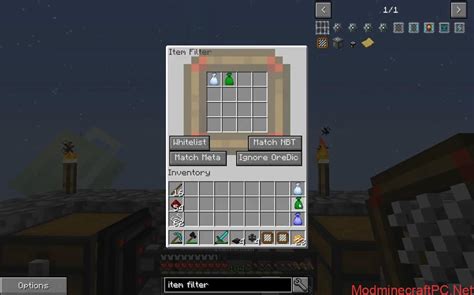 Item Filter Minecraft 1 12 2