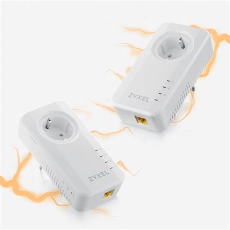 ZYXEL PLA6457,2400 Mbps Pass-thru powerline (PLA6457-EU0201F ...