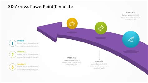 3d Arrows Powerpoint Template Artofit
