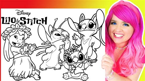 Stitch And Angel Coloring Pages Lilo And Stitch Coloring Pages Printable