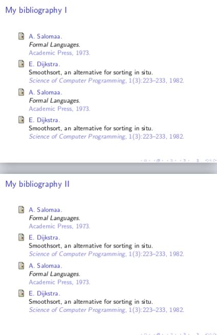 Beamer Combining `handout` With `allowframebreaks` Tex Latex