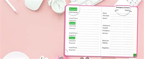 Bleswin Password Book Small Alphabetical Password Keeper With Tabs Hardcover Notebook