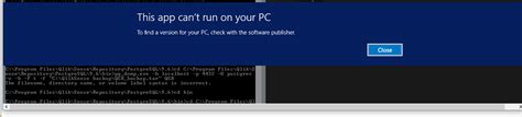 solved error in backing up a qlik sense site qlik community 1936022