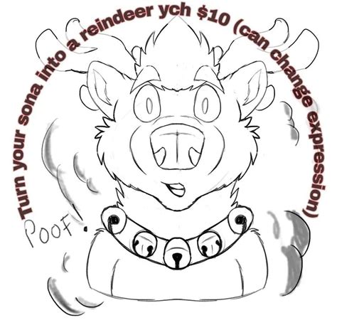 Reindeer Transformation Rfurry
