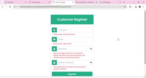 Santhosh V On Linkedin Technohacks Internship Task 6 Completed Registration