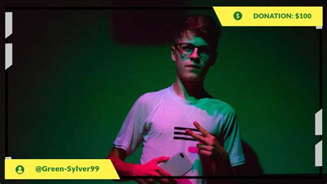 Placeit Basic Webcam Frame For OBS Template