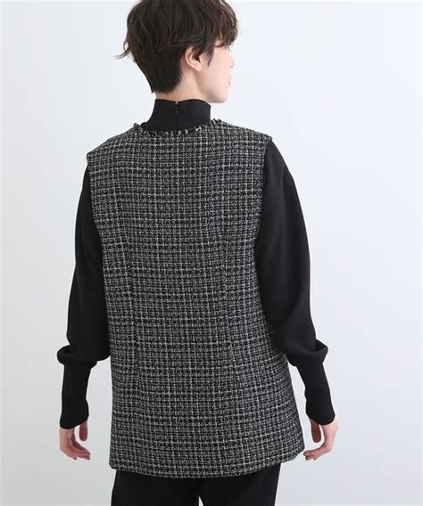 Indivi（インディヴィ）の「 【トレンド！】ツィードジレ（ベスト）」 Wear