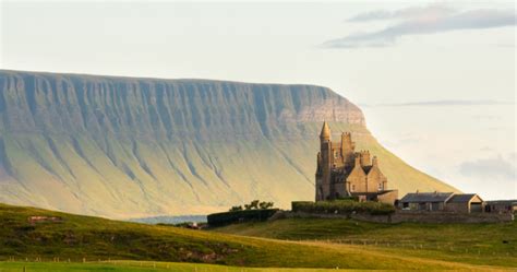 Classiebawn Castle In Mullaghmore Under Benbulben Neil Orourke