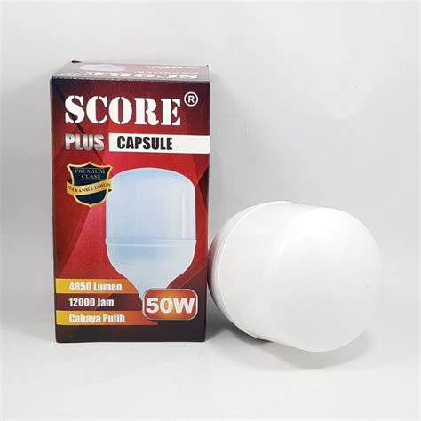 Jual Lampu Led Score Plus Capsule Watt Cahaya Putih Shopee Indonesia
