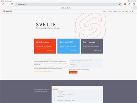 site text size on ipad pro is very small · issue 2551 · sveltejs