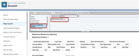 How To Update Records Using Quick Action In Salesforce