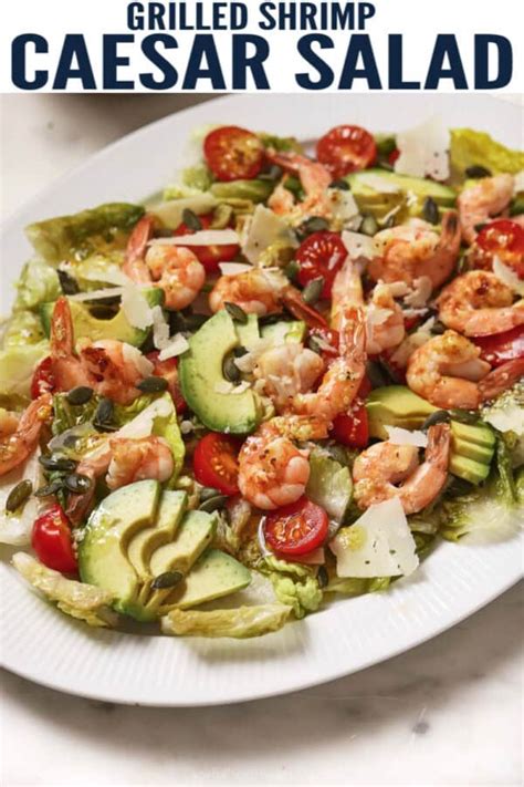 Shrimp Caesar Salad Recipe Happy Healthy Eating Storytellingco