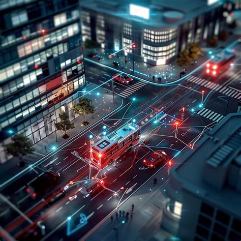 Smart Emergency Response System In Public Safety Iot Premium Ai