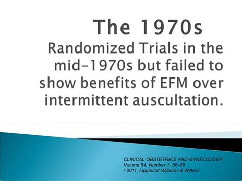 St Segment Analysis Stan For Intrapartum Electronic Fetal Monitoring Ppt