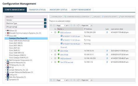 Network Backup Software Automated Config Backups Solarwinds