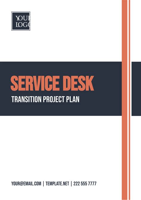 Service Desk Transition Project Plan Template Edit Online Download Example Template Net