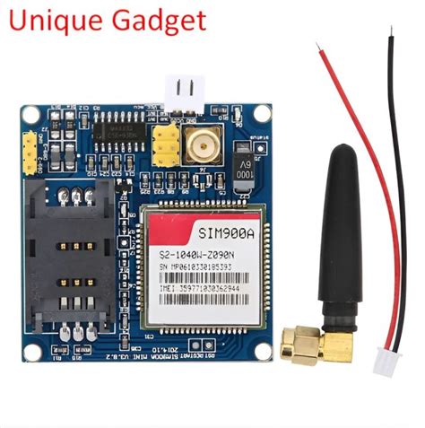 Gprs Board Antenna Sim 900a Module Developemnt Smsgsmgprsstm32a6