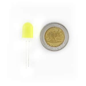 Hobbytronics Diffused LED Yellow Mm