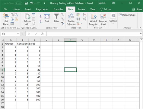 Dummy Coded Regression In Excel Dr Matt C Howard