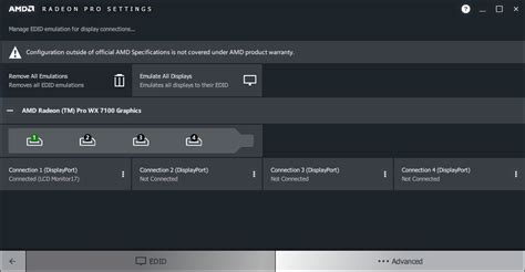 7thsense Delta Media Server Display Configuration