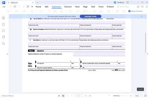 Irs Form 8822 The Best Way To Fill It