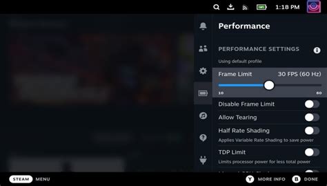 Valve Refines New Steam Deck Unified Frame Limit Slider To Show Refresh Rate Gamingonlinux