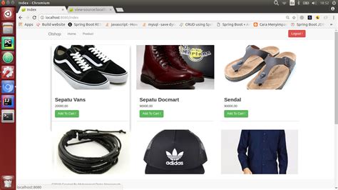 GitHub Dickanirwansyah Springboot Online Shopping Cart
