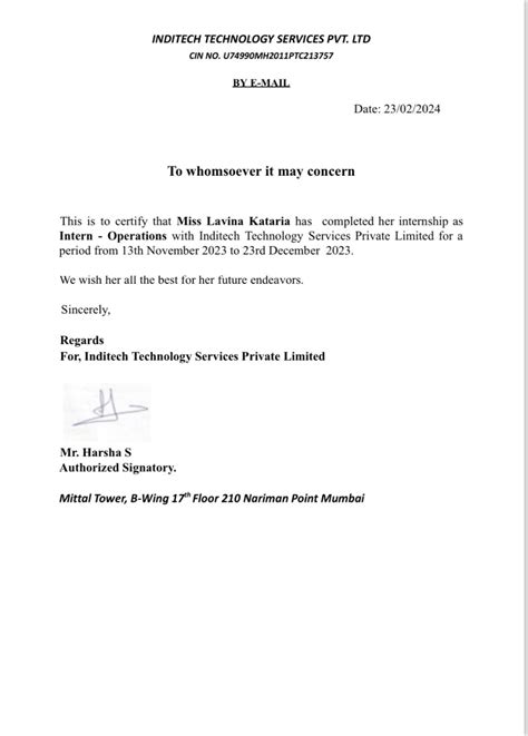 glad to share that i have completed my internship as an operations intern at inditech health