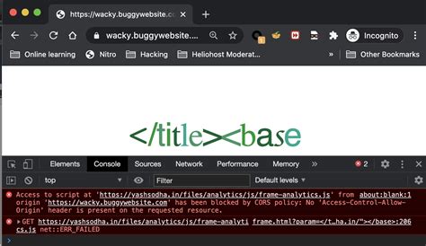 Bugpoc “wacky Xss Challenge” Writeup Hackademic Bugpoc “wacky Xss Challenge” Writeup Hackademic