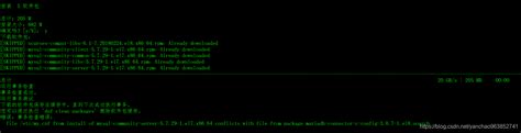 今日解决新安装的centos 8安装mysql提示未找到匹配的参数： Mysql Community Server未找到匹配的参数 Mysql Community Server 错误没有