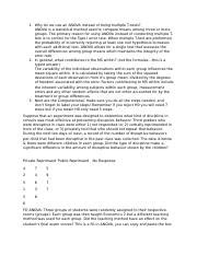 Understanding ANOVA Key Concepts And Practical Applications Course Hero