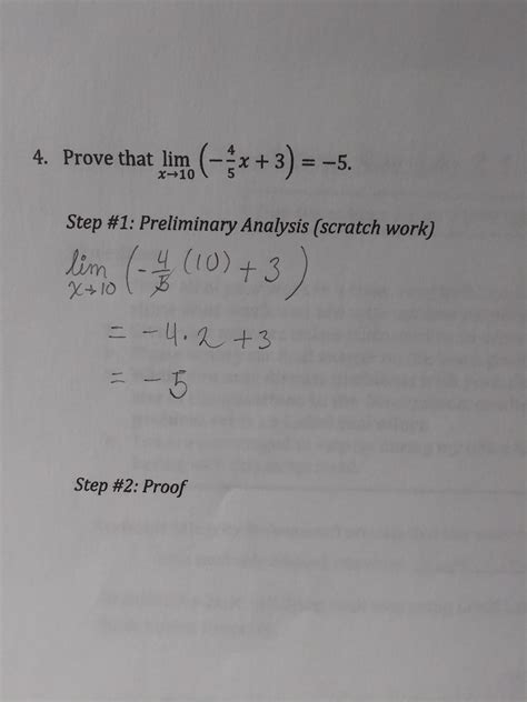 Did Work But What Does It Mean By Proving The Answer Limits Problem