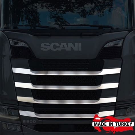 Front Grille Application Stainless Steel Scania Next Generation R And