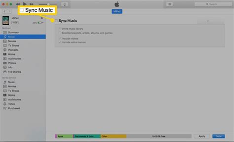 Syncing Part Of Your ITunes Library Syncing Part Of Your ITunes Library