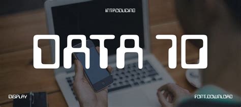 Data 70 Font Download Free Fontdownload