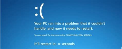 Fault Finding Your Pc Ran Into A Problem It Cannot Handle And Needs To Shut Down