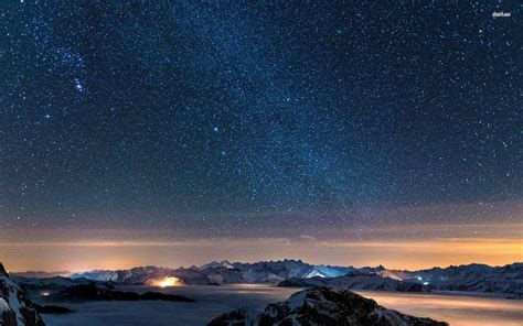 Night Sky Desktop Wallpapers Top Free Night Sky Desktop Backgrounds
