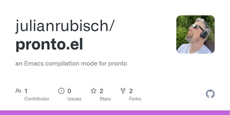 github julianrubisch pronto el an emacs compilation mode for pronto