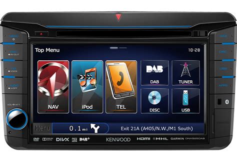 Dnx Dab Volkswagen Conversion Navigation System Kenwood Uk