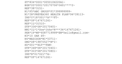834 Transaction Scenarios Edi Blog
