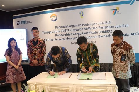 Dukung Energi Hijau Cngr Mou Dengan Pln