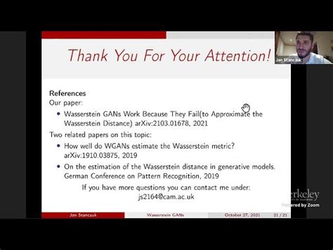 Free Video Wasserstein Gans Work Because They Fail To Approximate The Wasserstein Distance