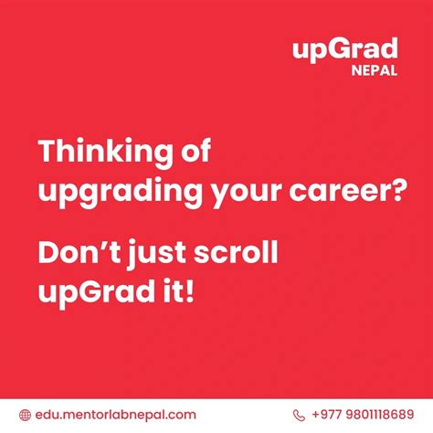 Upgrad Nepal On Linkedin Careerupgrade Lifelonglearning Upgradnepal
