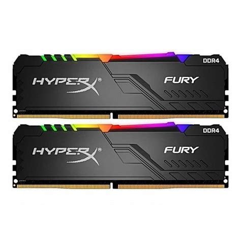 Kingston Hyperx Fury Ddr4 Rgb Memory 2x8gb 3200mhz Quadra Computer