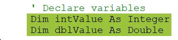 VBA CDBL Function Examples Convert To Double How To Use