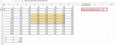 How To Do Bicubic Interpolation In Excel Sheetaki