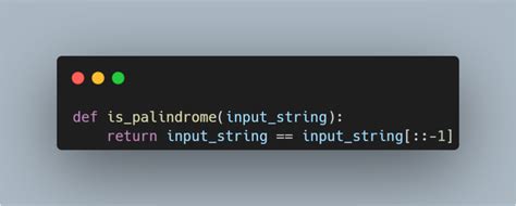 How To Quickly Check Whether A String Is A Palindrome In Python Fatos Morina