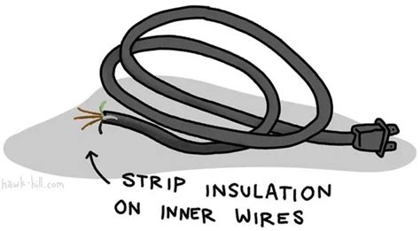 How To Splice An Extension Cord To A Light Fixture Hawk Hill